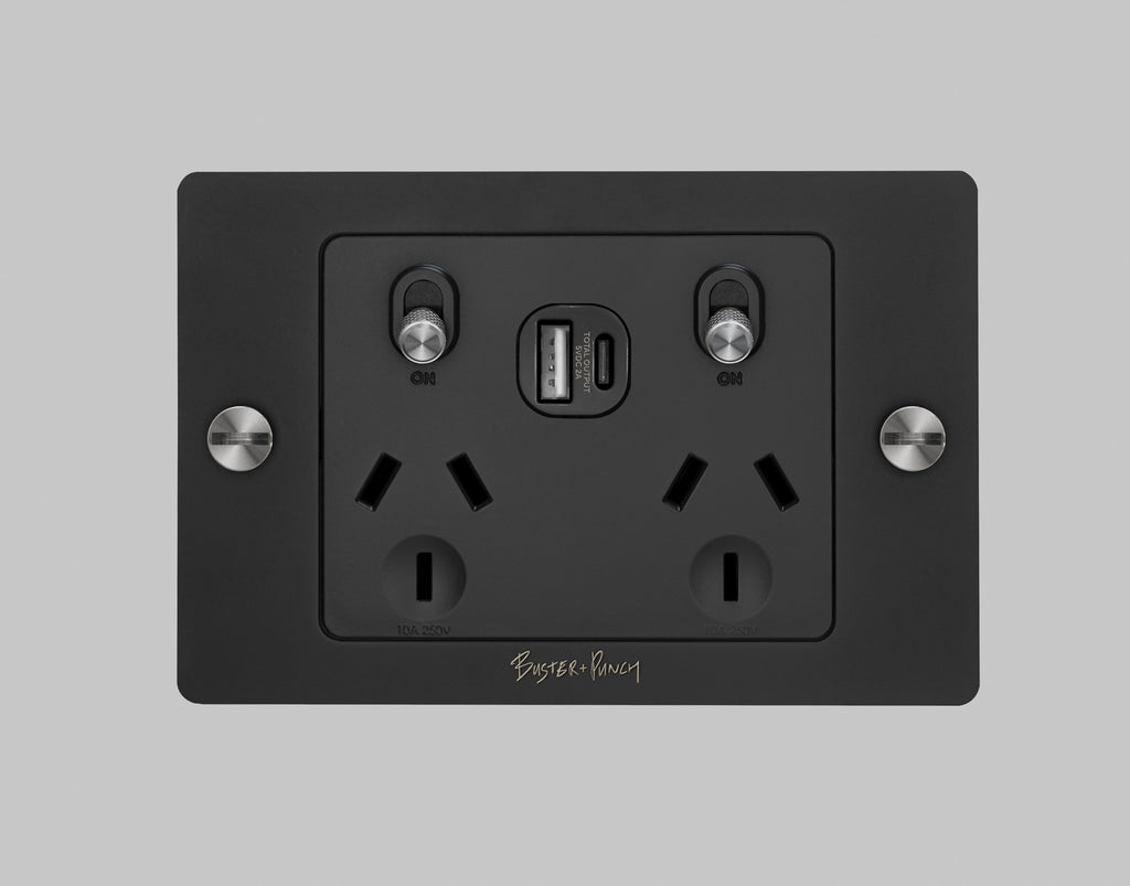 Buster & Punch GPO POWER POINT USB A+ C – SOTA LED International