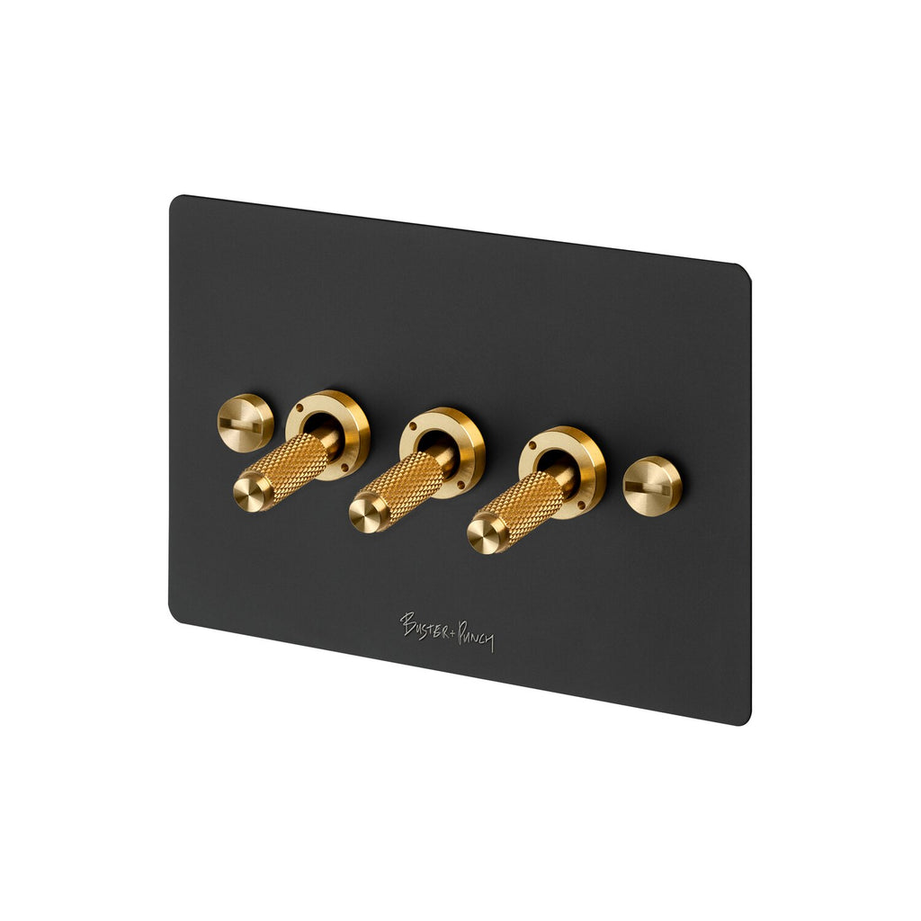 Buster+Punch 3G Triple Toggle Switch – SOTA LED International