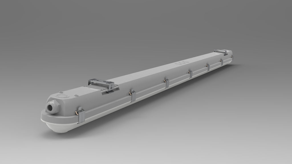 LED Batten-Sensor-Emergency-IP65- Slim Profile Weather & Vandal Proof ...